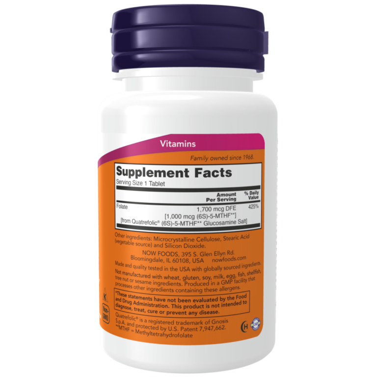 Methyl Folate 1,000 mcg - Optimal Nutrition