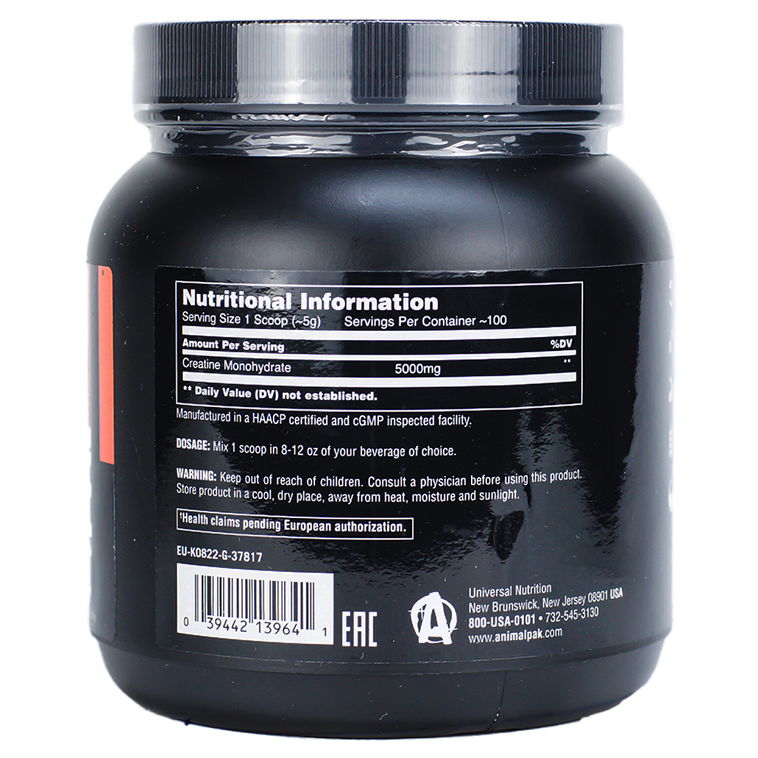 Animal CREATINE 500 g - Optimal Nutrition